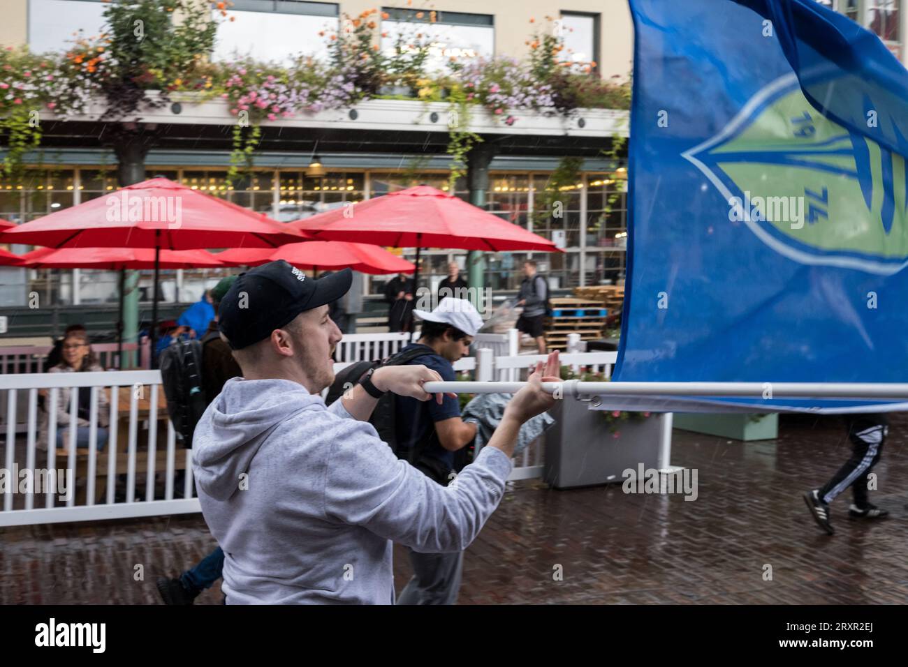 Seattle, USA. 26th Sep 2023. The Seattle Sounders Sound Wave ...