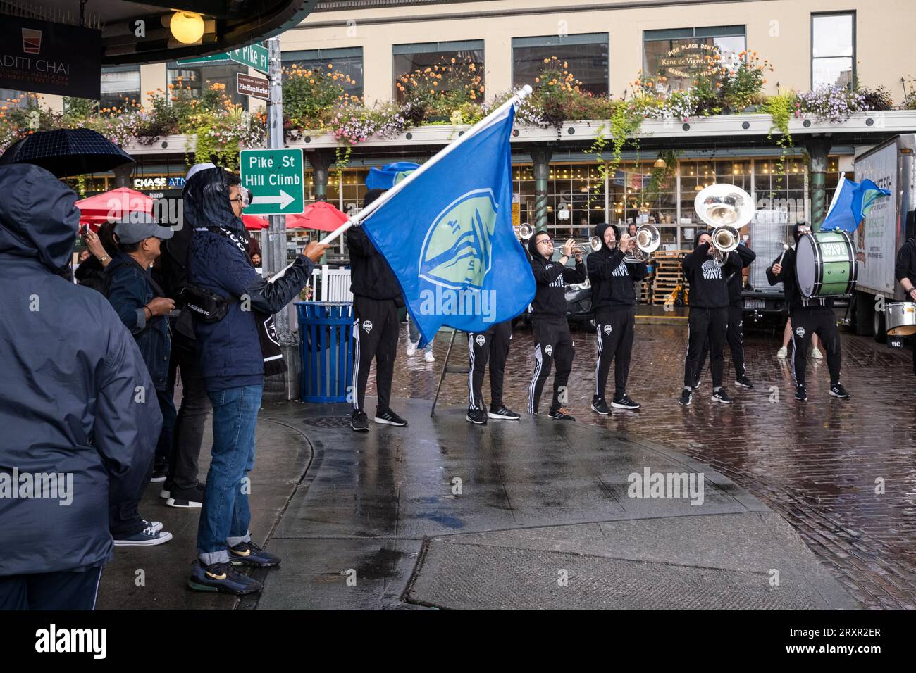 Seattle, USA. 26th Sep 2023. The Seattle Sounders Sound Wave ...