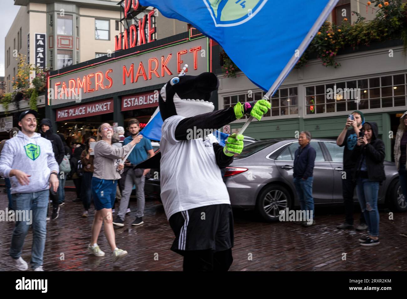 Seattle, USA. 26th Sep 2023. The Seattle Sounders Sound Wave ...