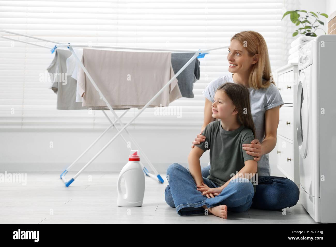 Child clothes dryer hi-res stock photography and images - Alamy