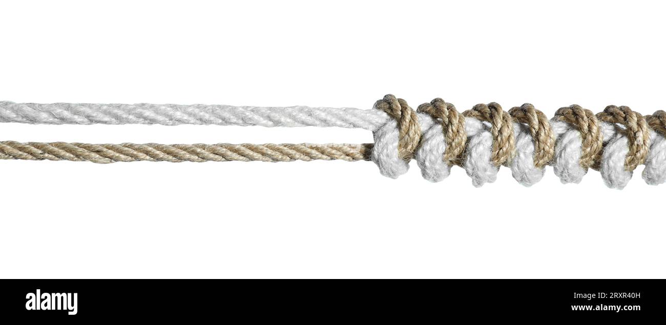 Two marine ropes hi-res stock photography and images - Alamy