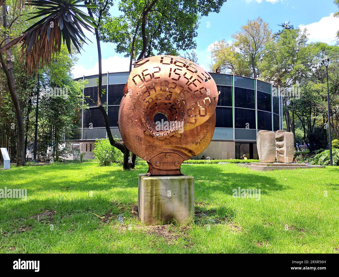 Mexico City, Mexico - August 2, 2023: Sculptures at the Modern Art ...