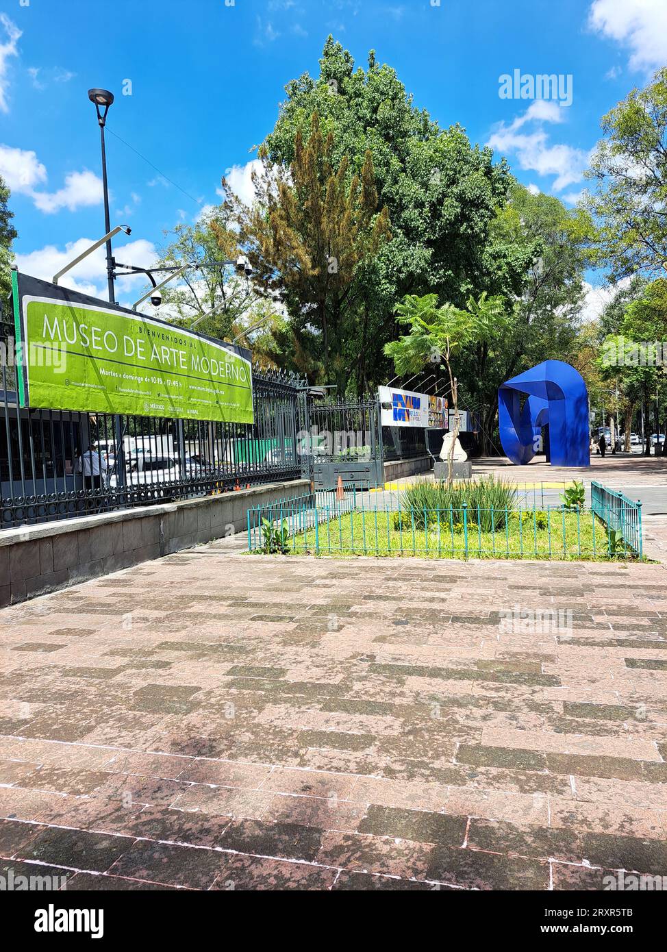 Mexico City, Mexico - August 2, 2023: Sculptures at the Modern Art ...