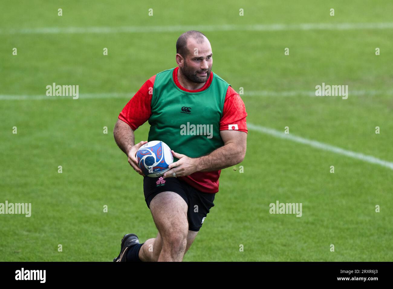 Craig Millar (JPN) attends a training session during the 2023 Rugby ...