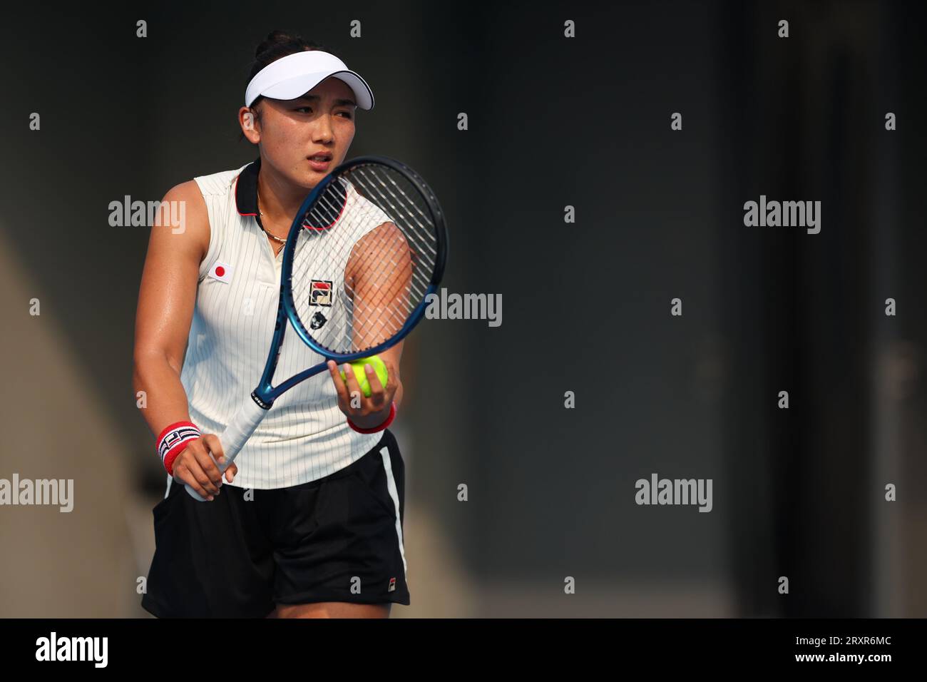 Hangzhou, China. 26th Sep, 2023. Kyoka Okamura (JPN) Tennis : Women's ...
