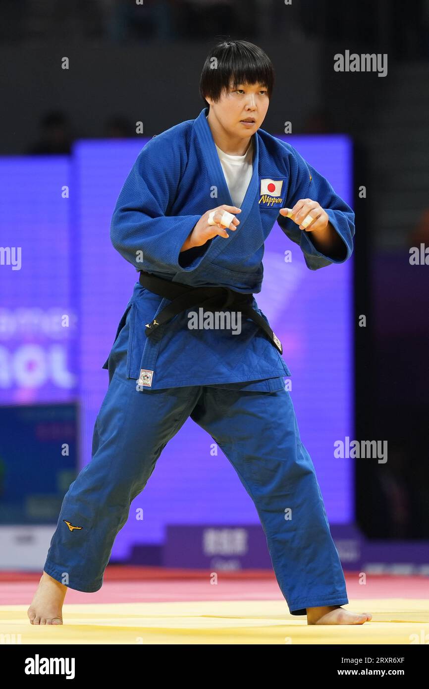 Hangzhou, China. 26th Sep, 2023. Rika Takayama (JPN) Judo : Women's Individual -78kg Final at ...
