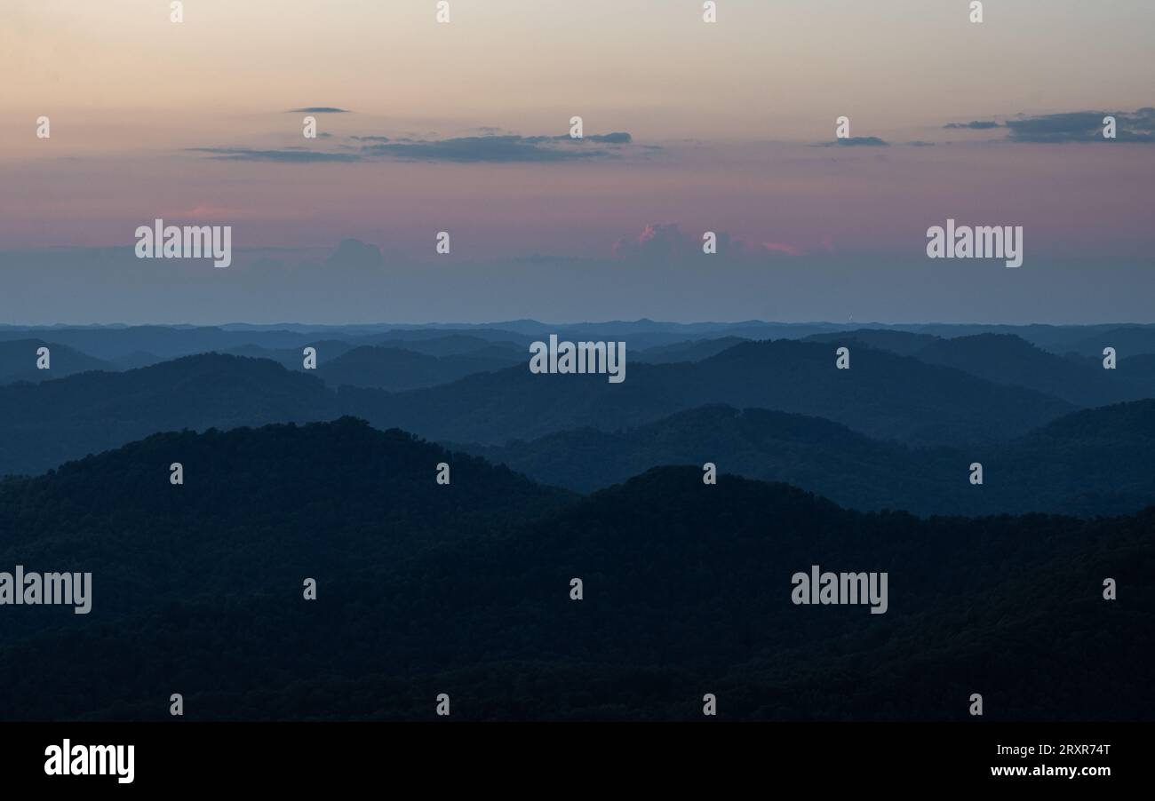 Sunset ridges hi-res stock photography and images - Alamy