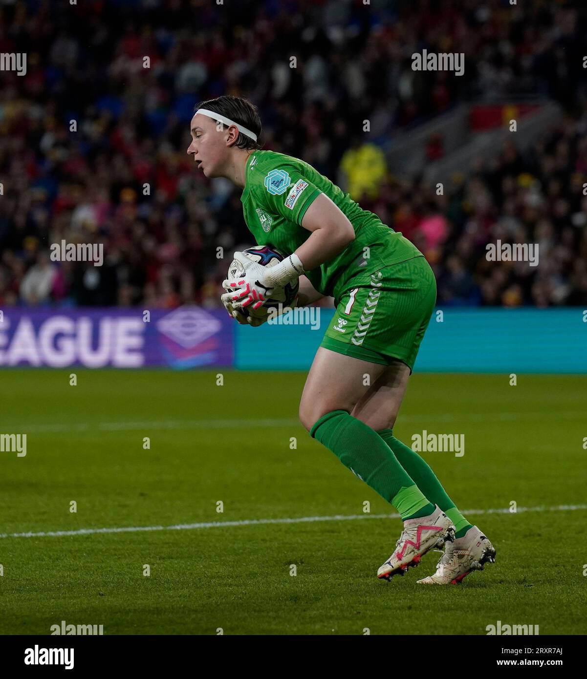Cardiff,UK, 26 Sep 2023 Lene Christensen (Denmark) in action during the ...