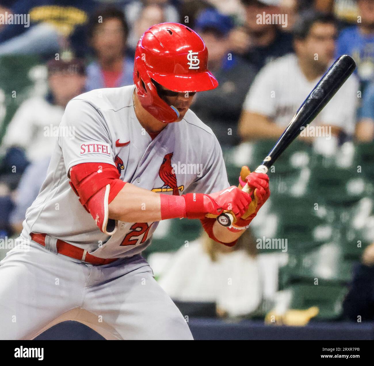 Milwaukee, United States. 26th Sep, 2023. St. Louis Cardinals center ...