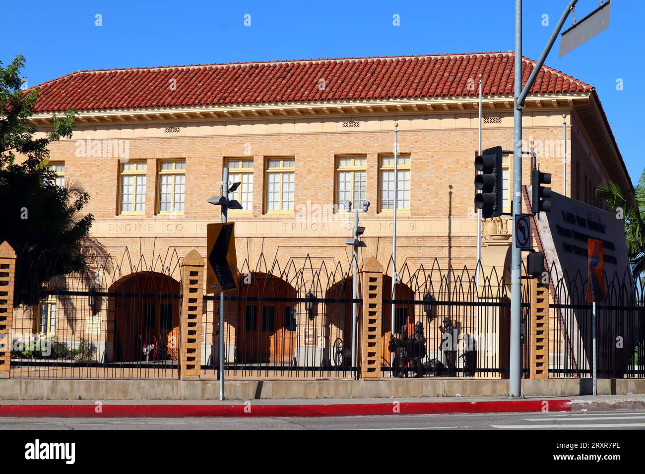 Los Angeles Fire Department Museum Fire Station 27 at 1355 N, Cahuenga ...