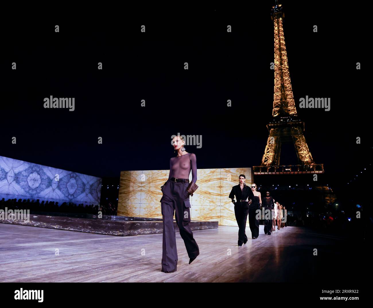 Ysl catwalk hi-res stock photography and images - Alamy
