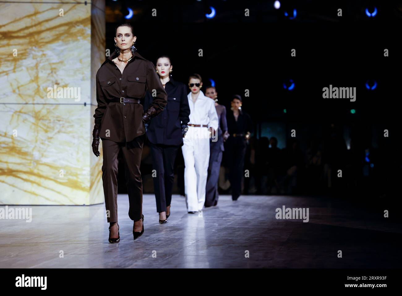 Ysl catwalk hi-res stock photography and images - Alamy
