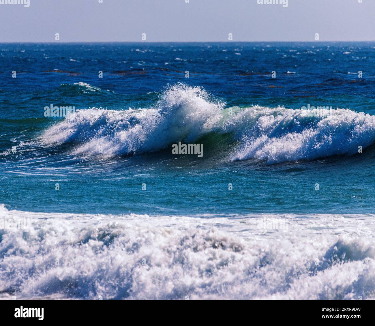Waves break on the beach at Jalama Beach in Lompoc, CA Stock Photo - Alamy