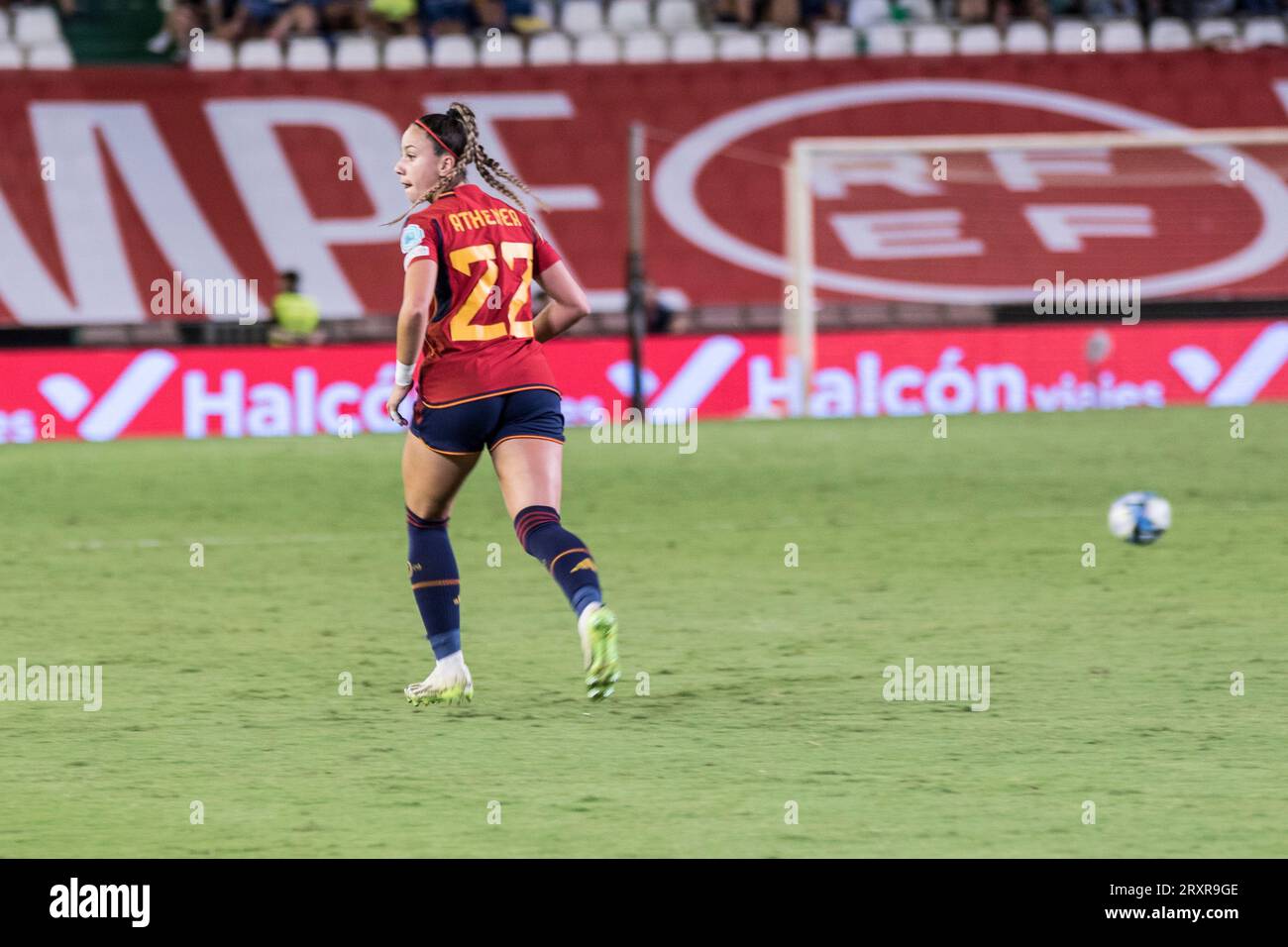 Athenea woman football hi-res stock photography and images - Alamy