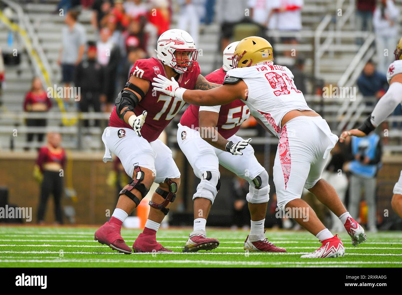 Chestnut Hill, Massachusetts, USA. 16th Sep, 2023. Florida State ...
