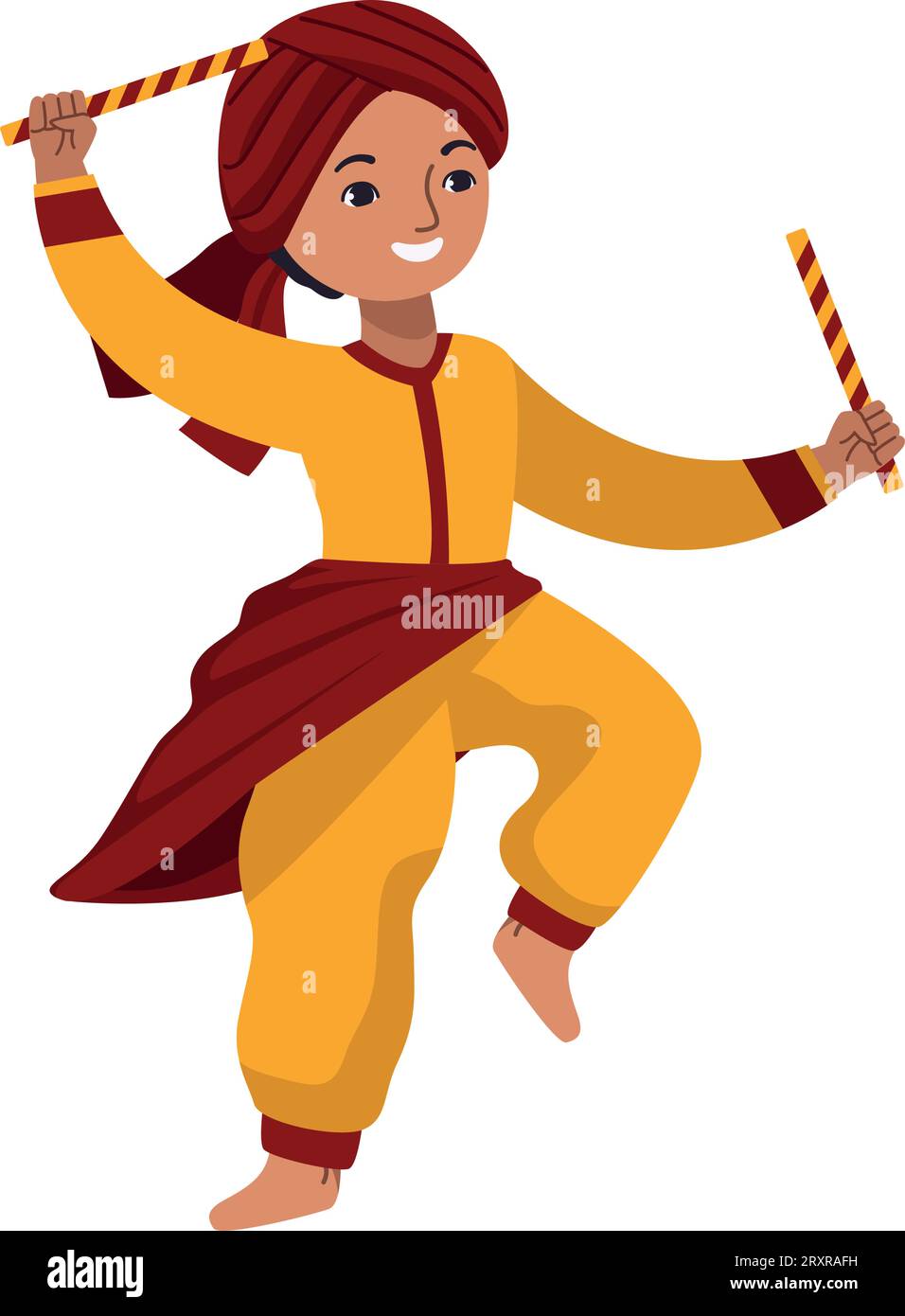India male dancer Stock Vector Images - Alamy