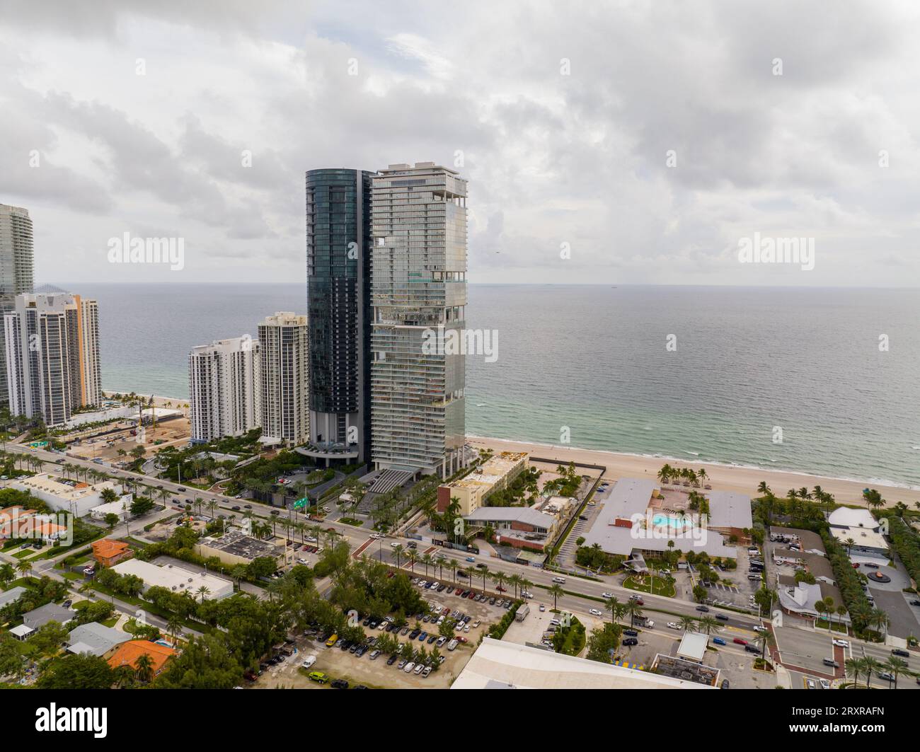 Aerial miami beach 2023 hi-res stock photography and images - Alamy