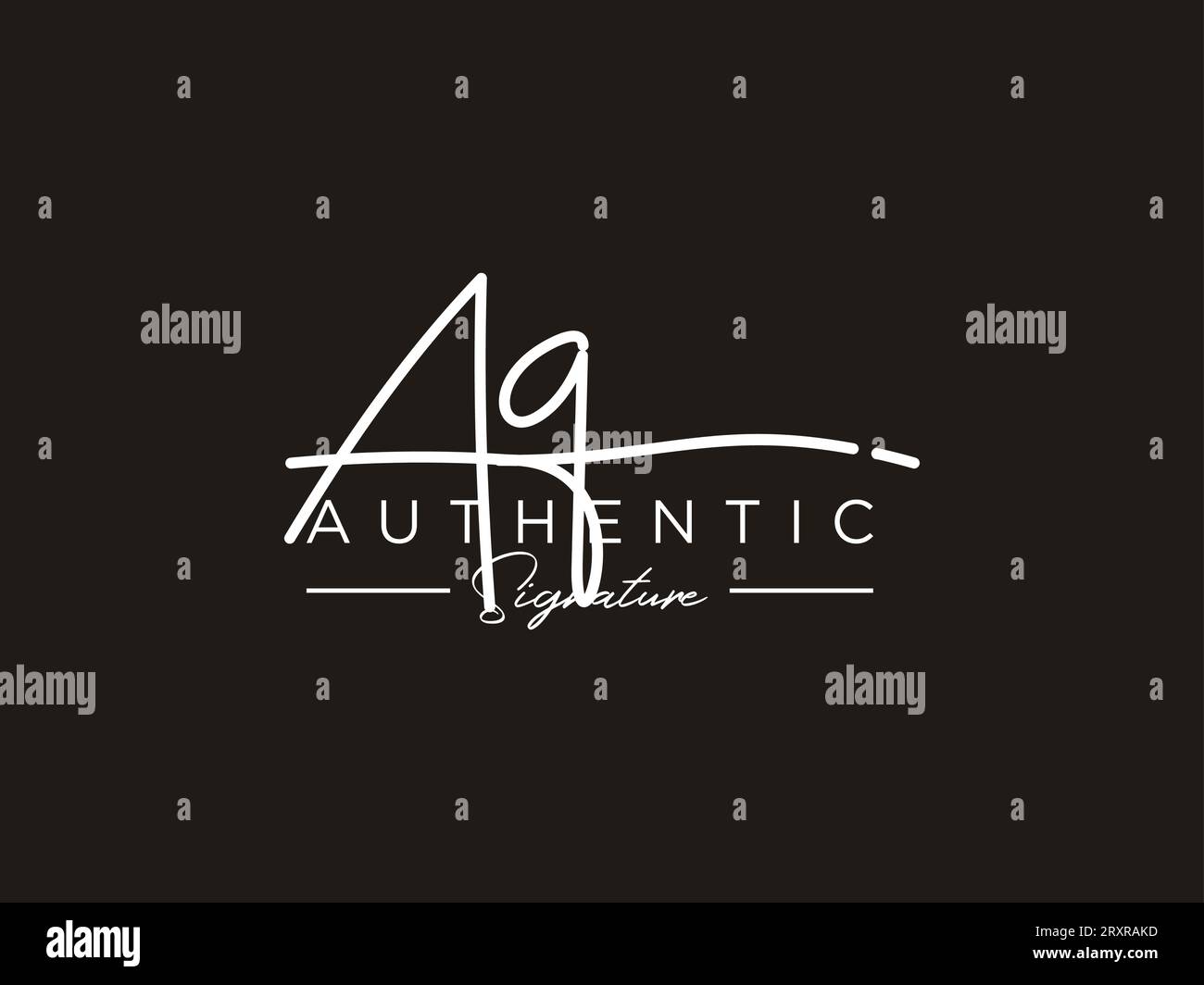 Aq letter vector vectors hi-res stock photography and images - Alamy