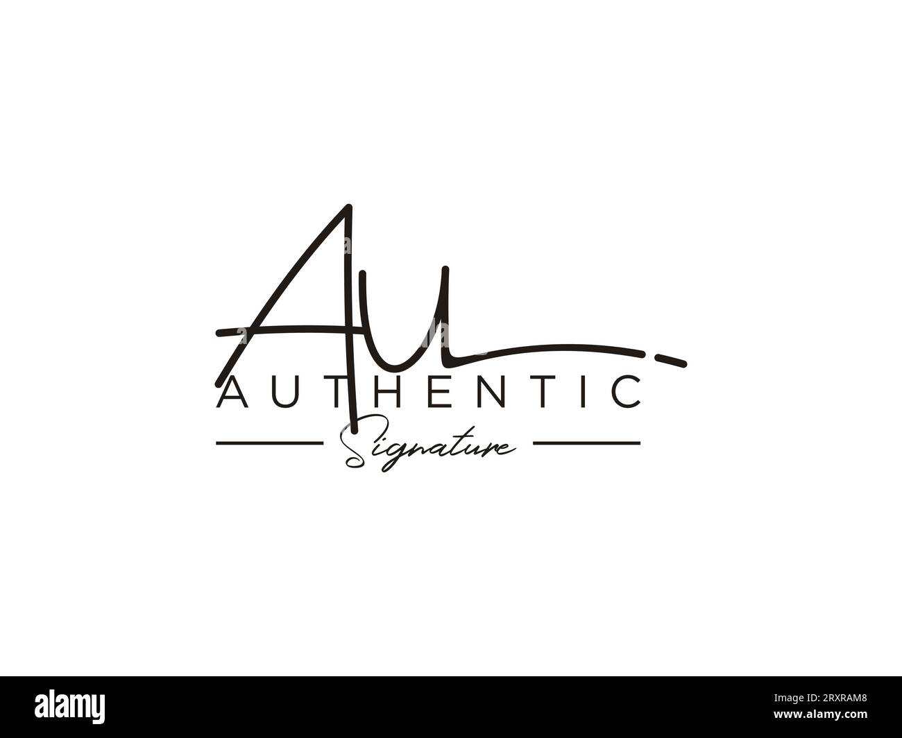 Au font Stock Vector Images - Alamy