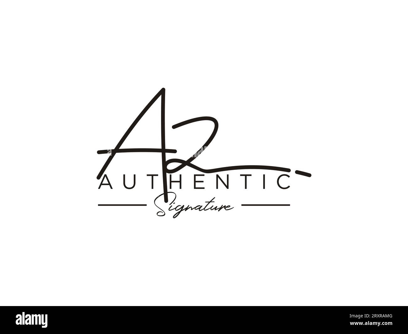 Az text Stock Vector Images - Alamy