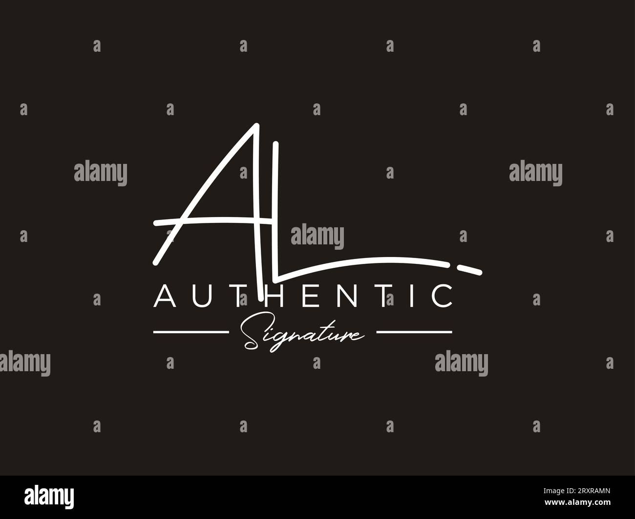 Al logo vector vectors hi-res stock photography and images - Alamy