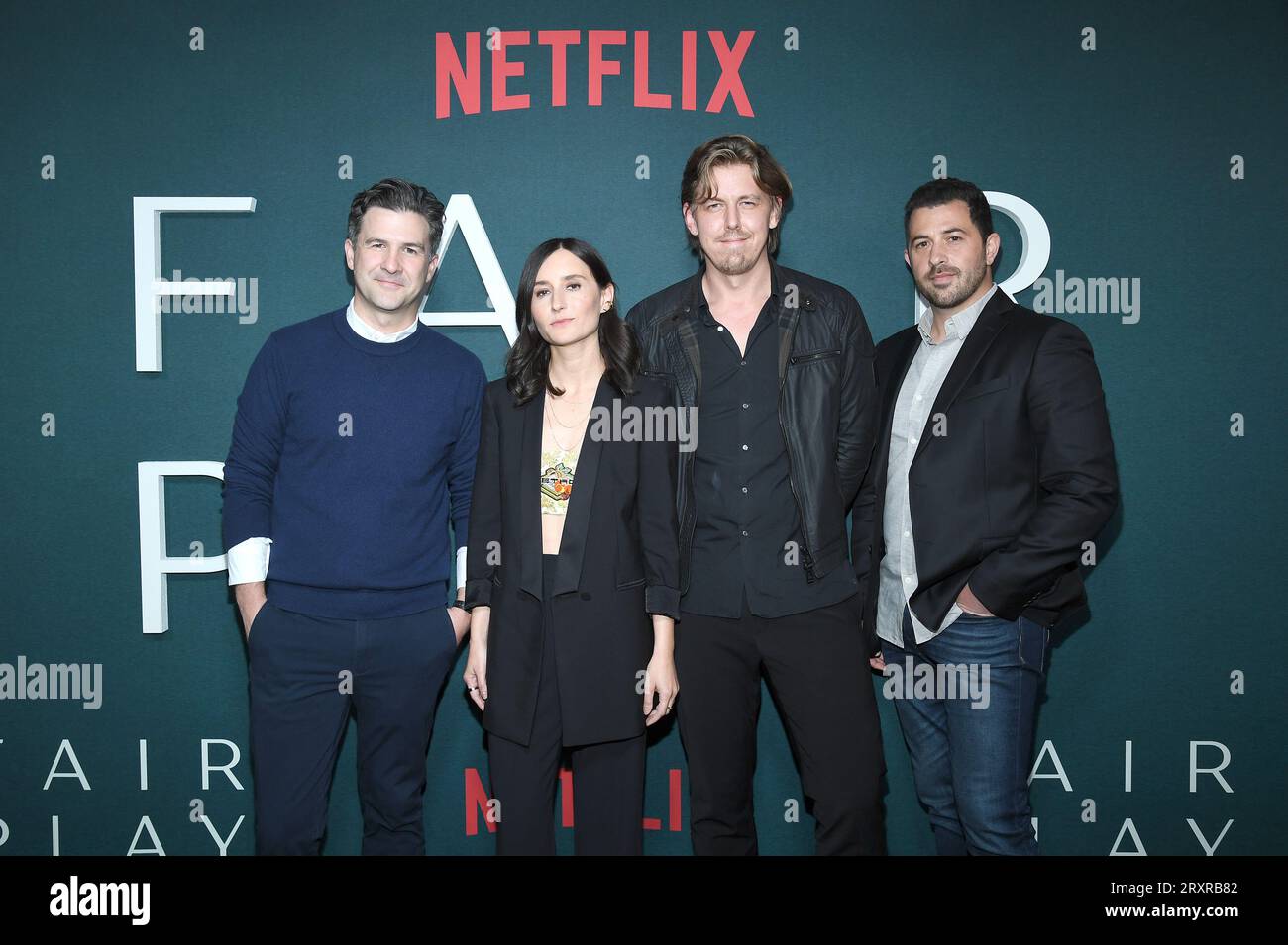 New York, USA. 26th Sep, 2023. (L-R) Ben LeClair, director Chloe Domont ...