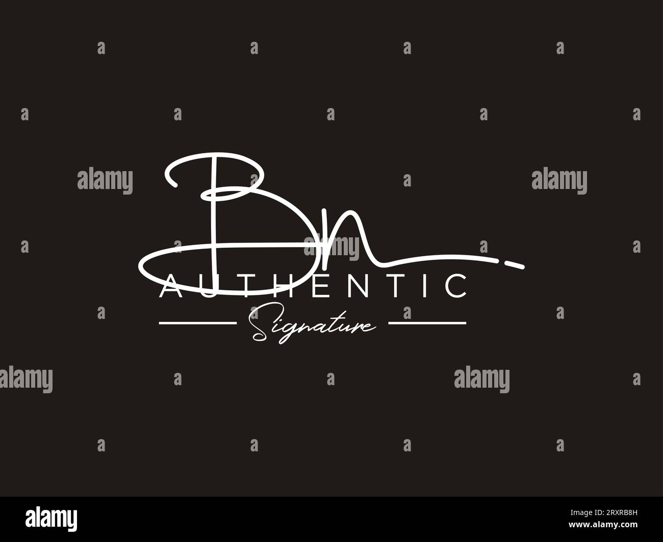 Bn clean logo Stock Vector Images - Alamy