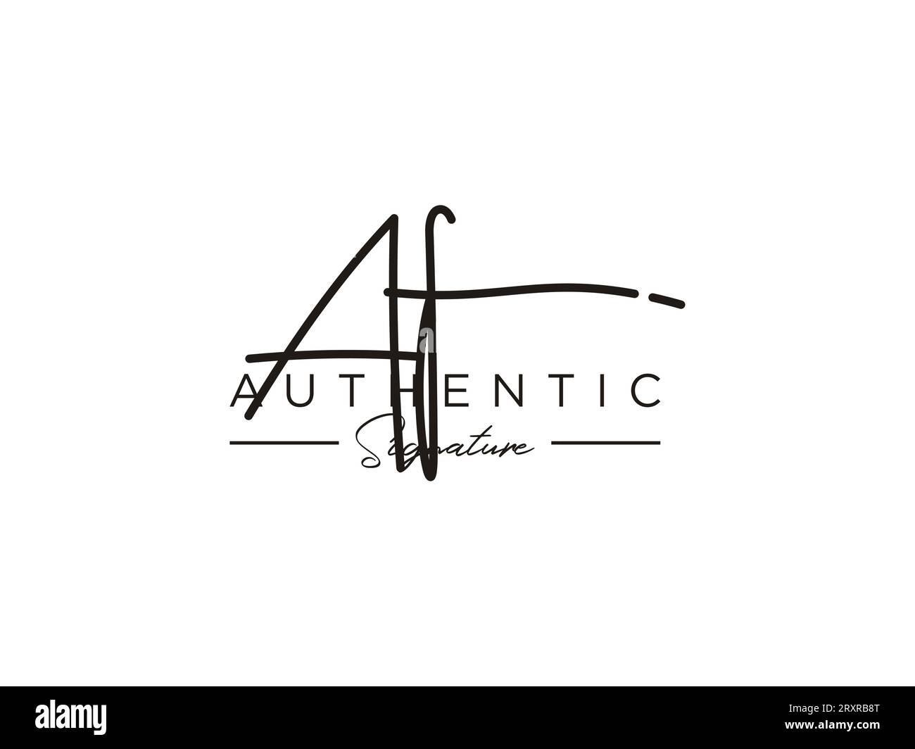 Af logo vector vectors hi-res stock photography and images - Alamy