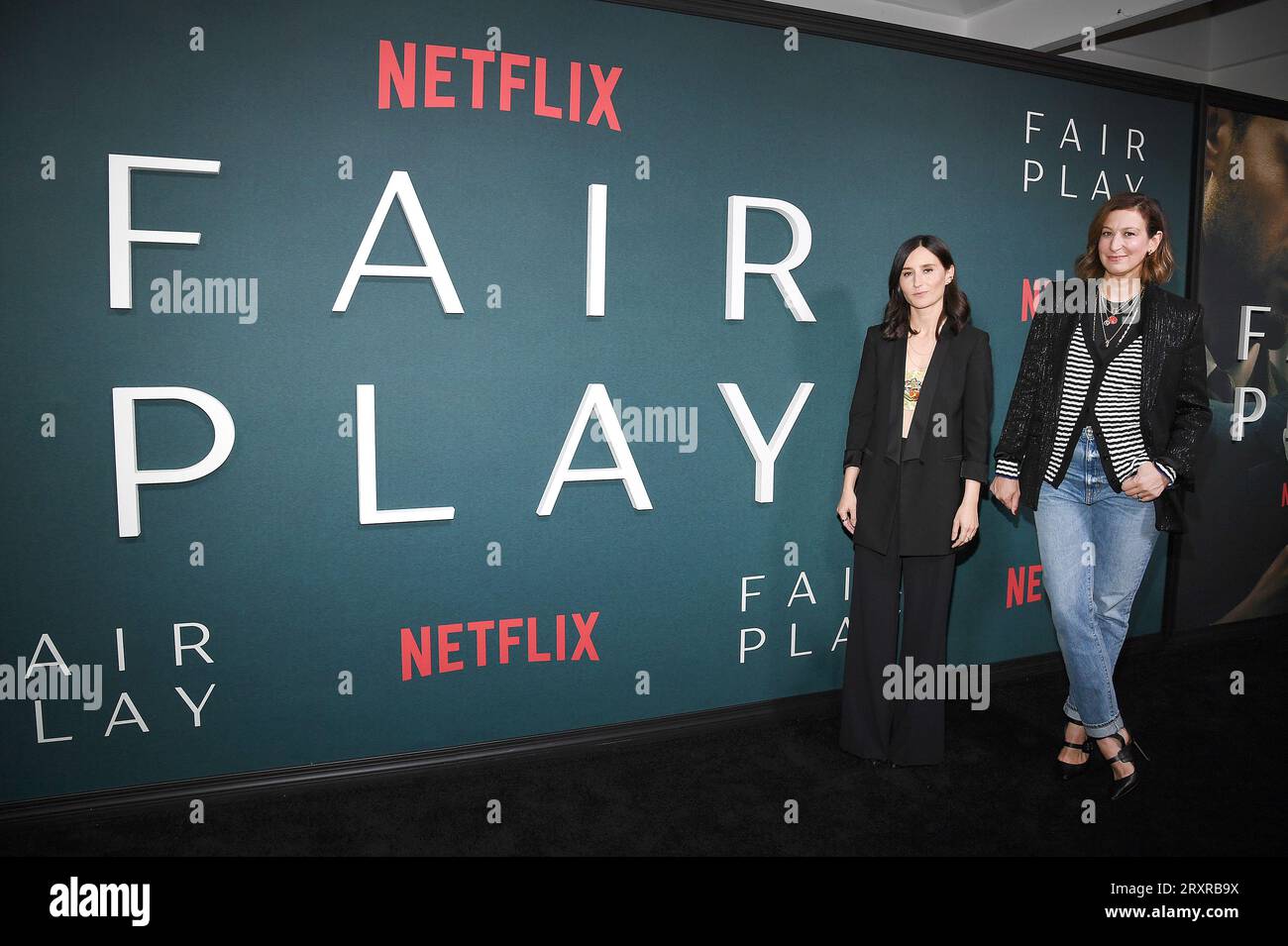 New York, USA. 26th Sep, 2023. (L-R) Chloe Domont and Ann Shoket attend ...