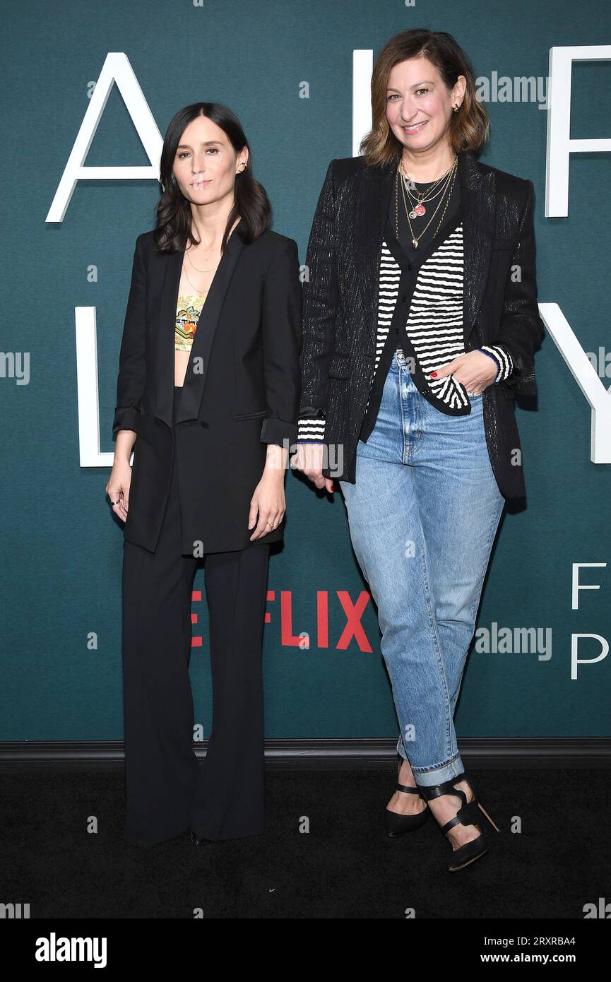 New York, USA. 26th Sep, 2023. (L-R) Chloe Domont and Ann Shoket attend ...