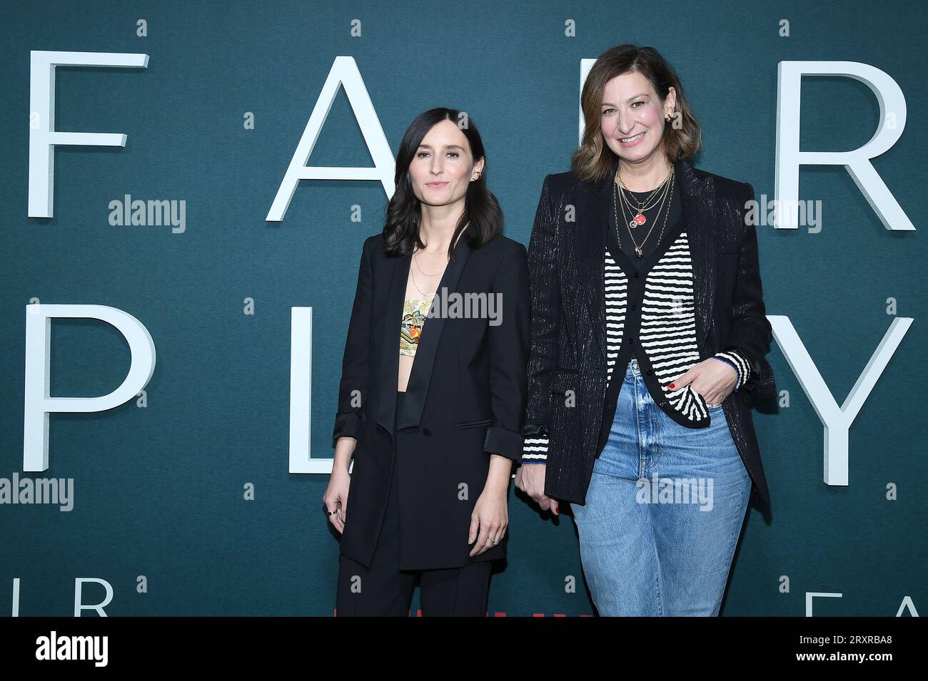 New York, USA. 26th Sep, 2023. (L-R) Chloe Domont and Ann Shoket attend ...