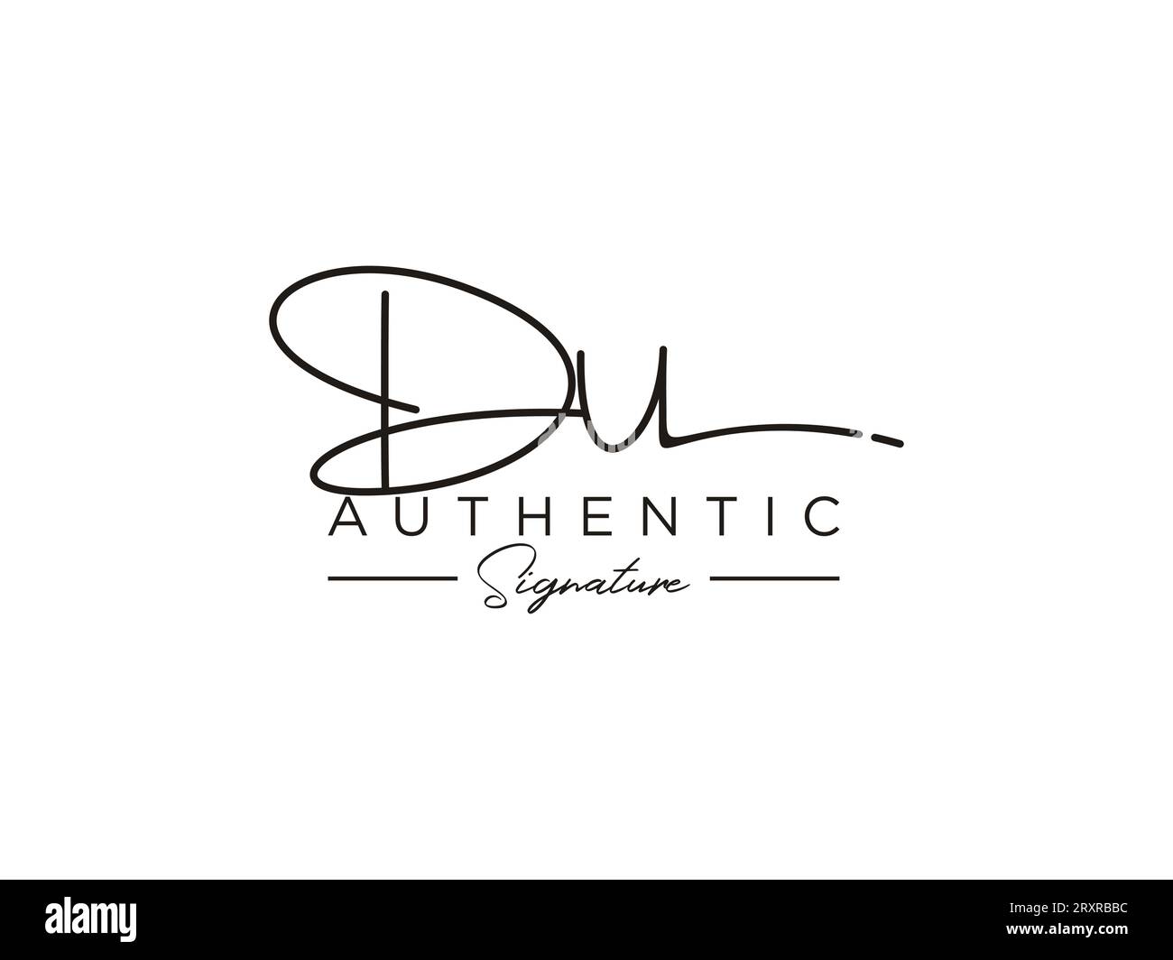 Du text Stock Vector Images - Alamy