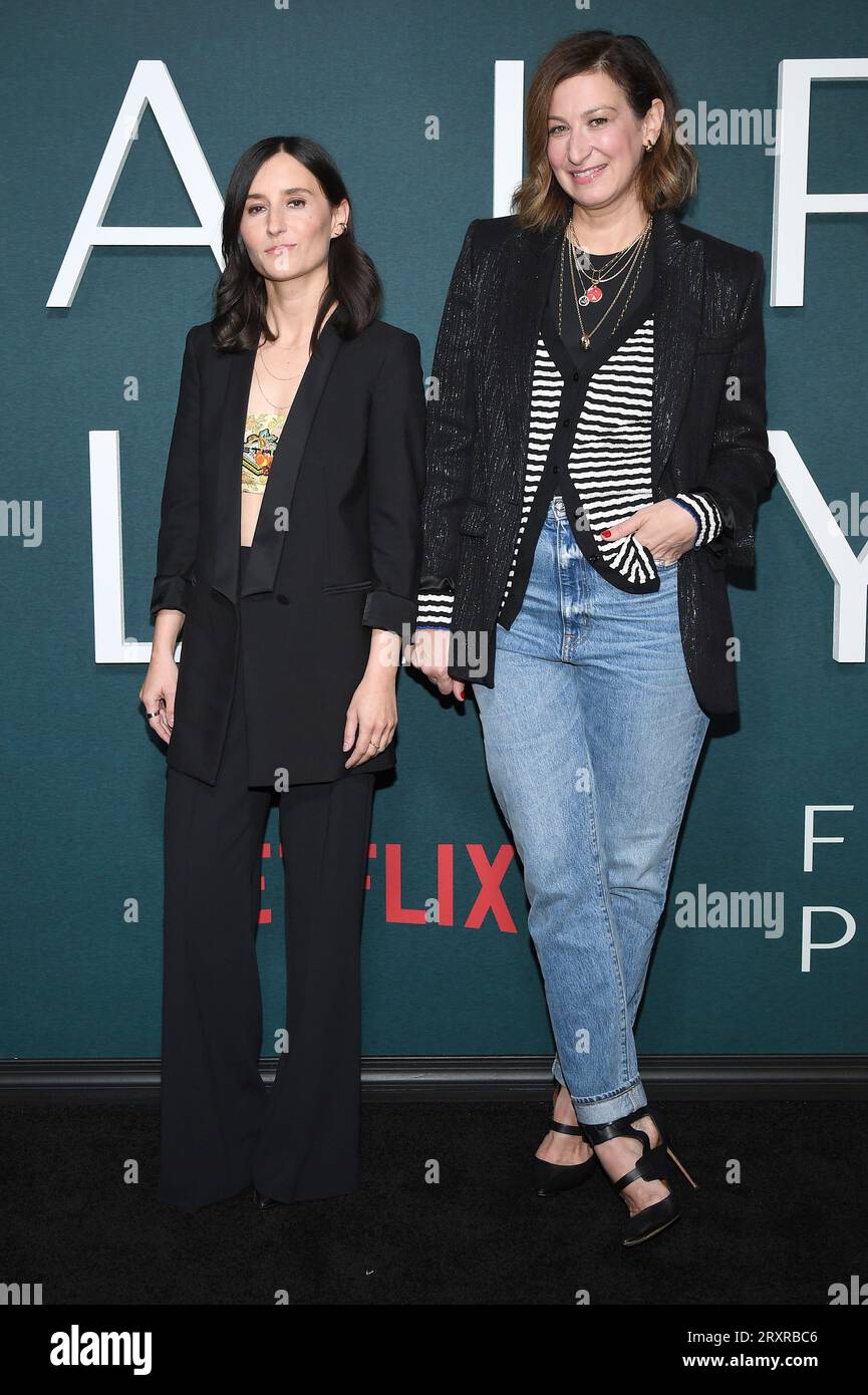 New York, USA. 26th Sep, 2023. (L-R) Chloe Domont and Ann Shoket attend ...