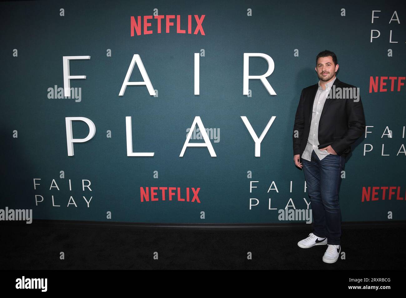 New York, USA. 26th Sep, 2023. Allen Mandelbaum attends Netflix's "Fair ...