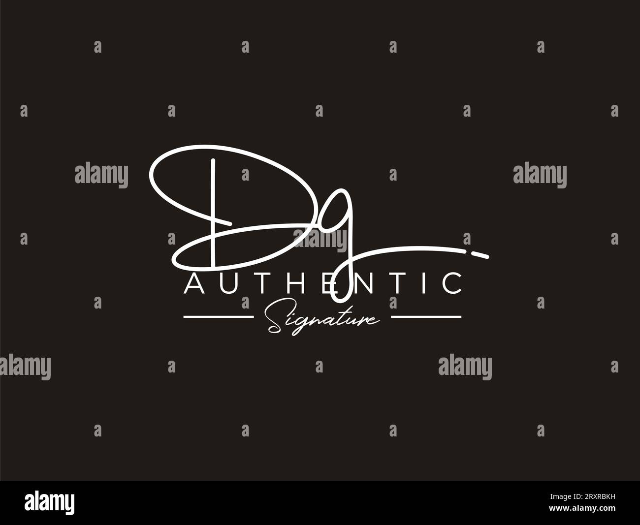 Letter dg vector vectors Stock Vector Images - Alamy