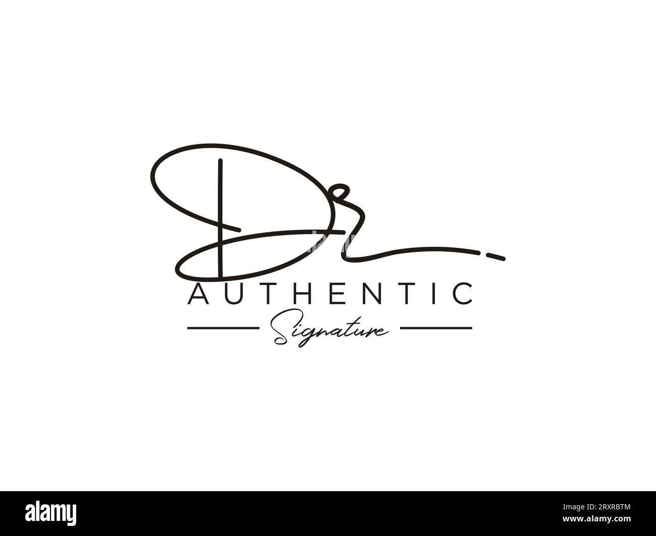 Letter dr vector vectors hi-res stock photography and images - Alamy