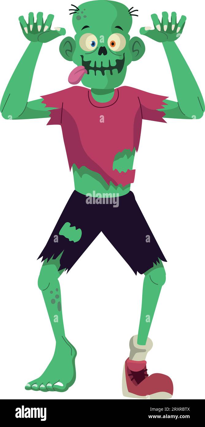 halloween character zombie Stock Vector Image & Art - Alamy