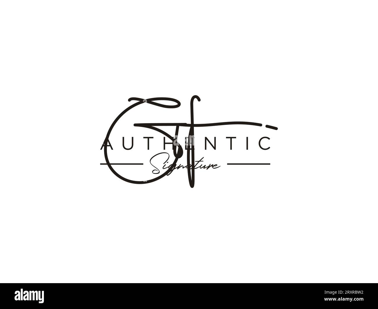 Gf logo vector Stock Vector Images - Alamy