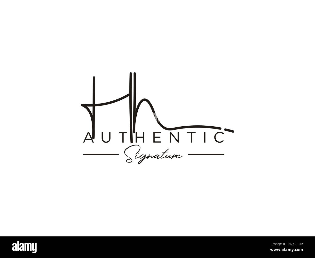 Hh monogram vector vectors hi-res stock photography and images - Alamy