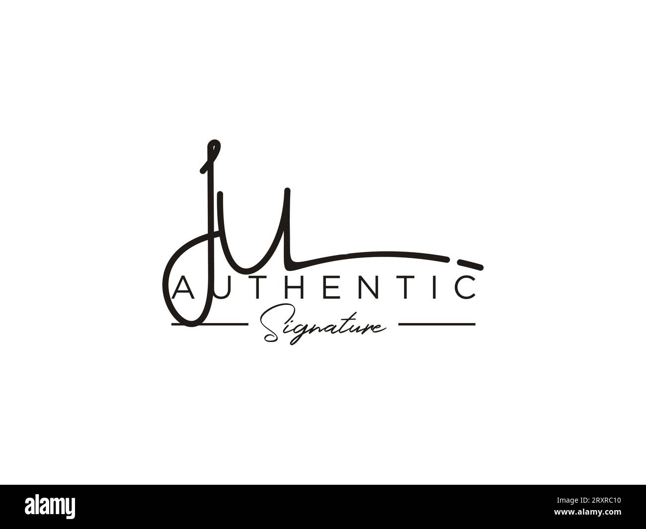 Ju signature hi-res stock photography and images - Alamy