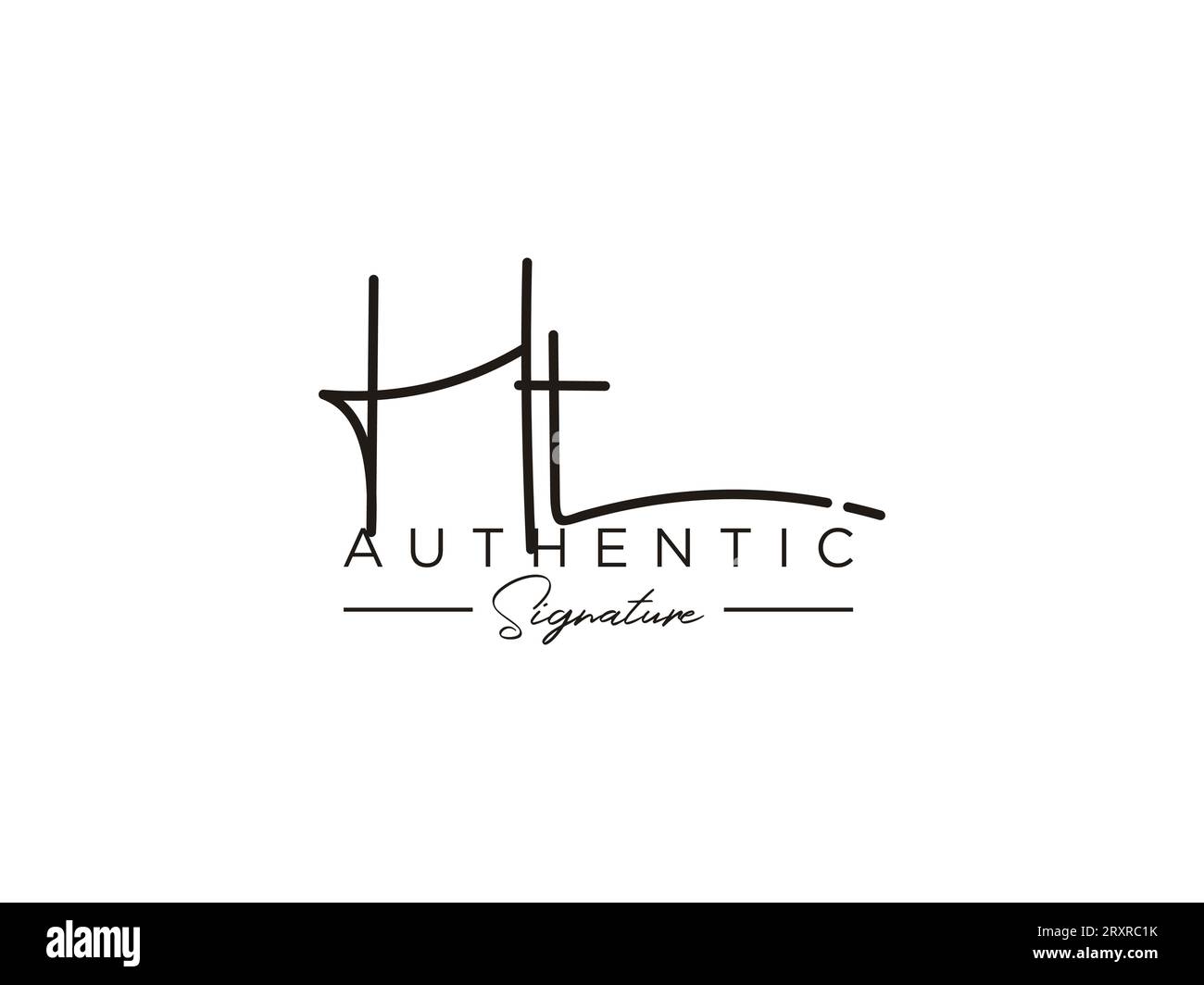 Ht signature hi-res stock photography and images - Alamy