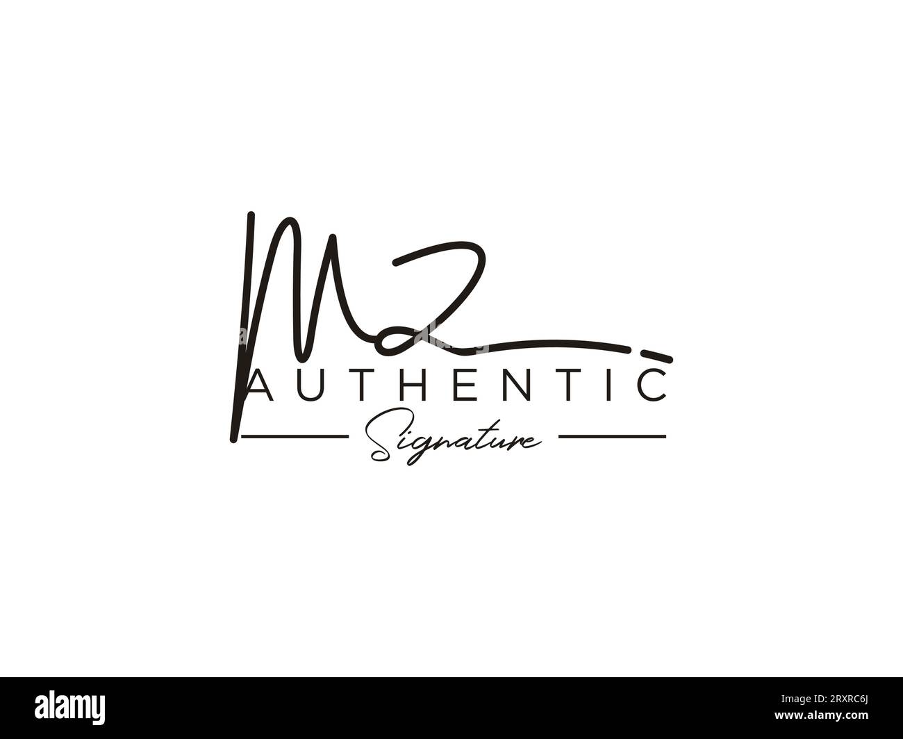 Mz logo vector vectors hi-res stock photography and images - Alamy