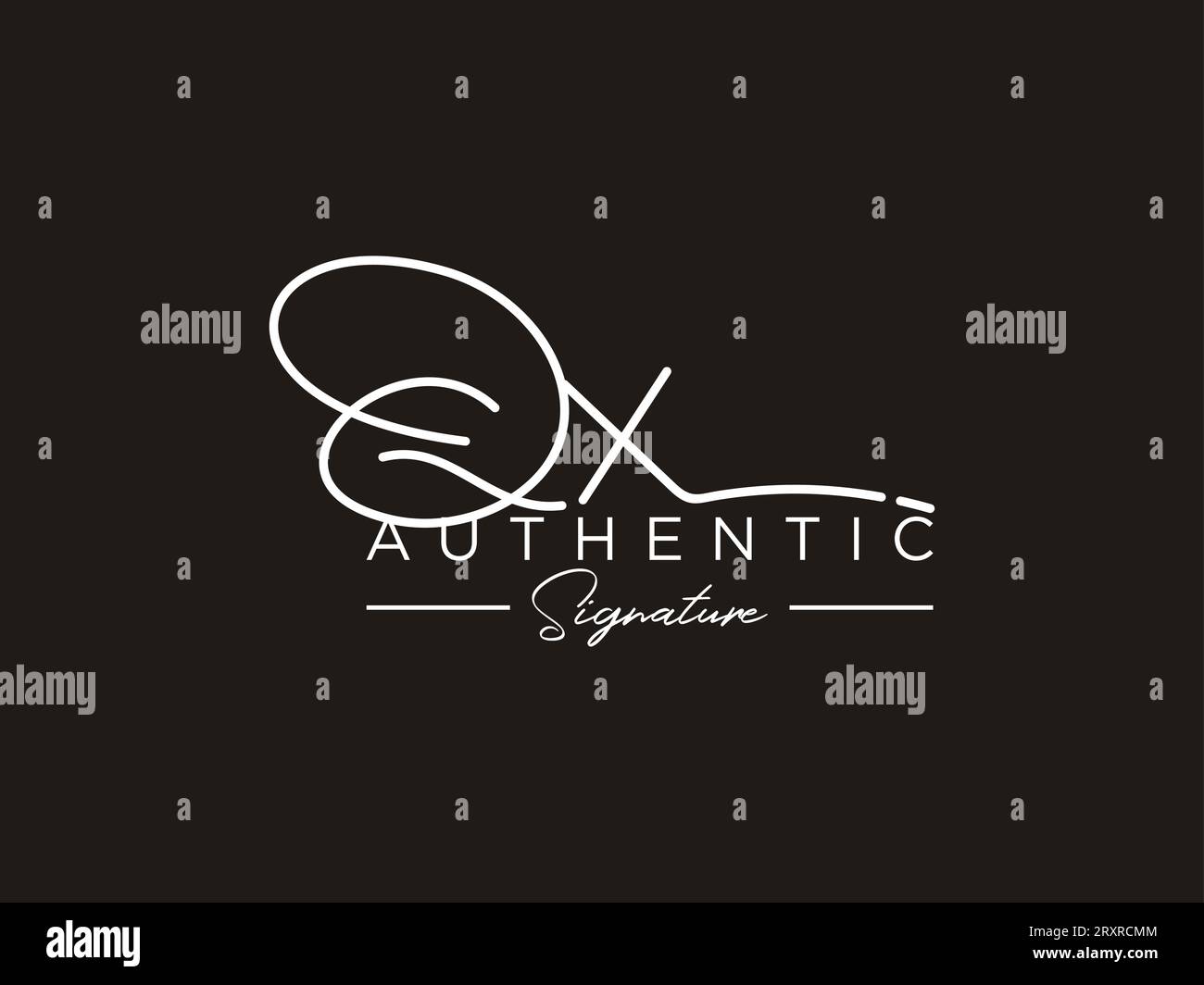 Qx logo vector vectors hi-res stock photography and images - Alamy