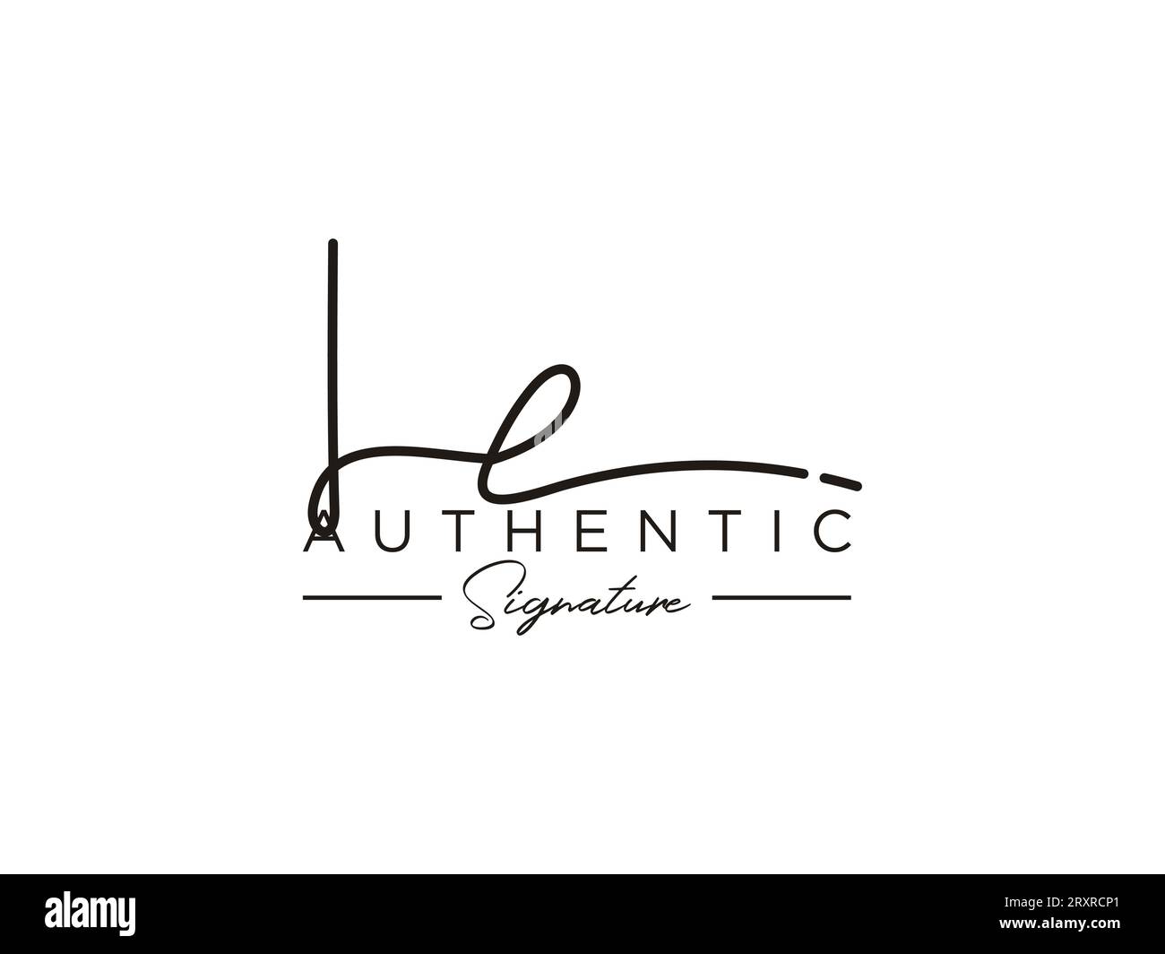 Letter le vector vectors hi-res stock photography and images - Alamy