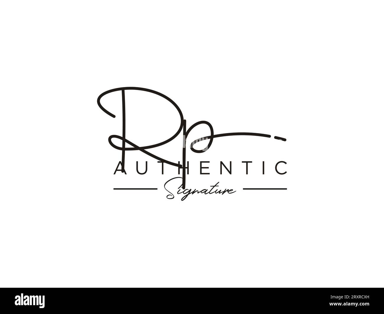 Letter rp vector vectors hi-res stock photography and images - Alamy