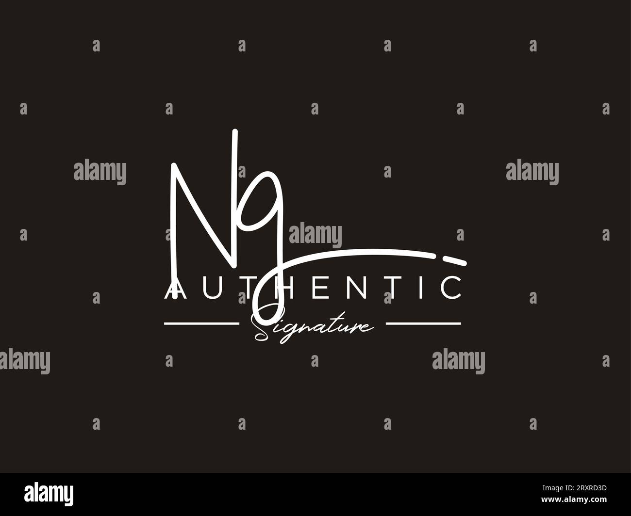Ng logo vector vectors Stock Vector Images - Alamy