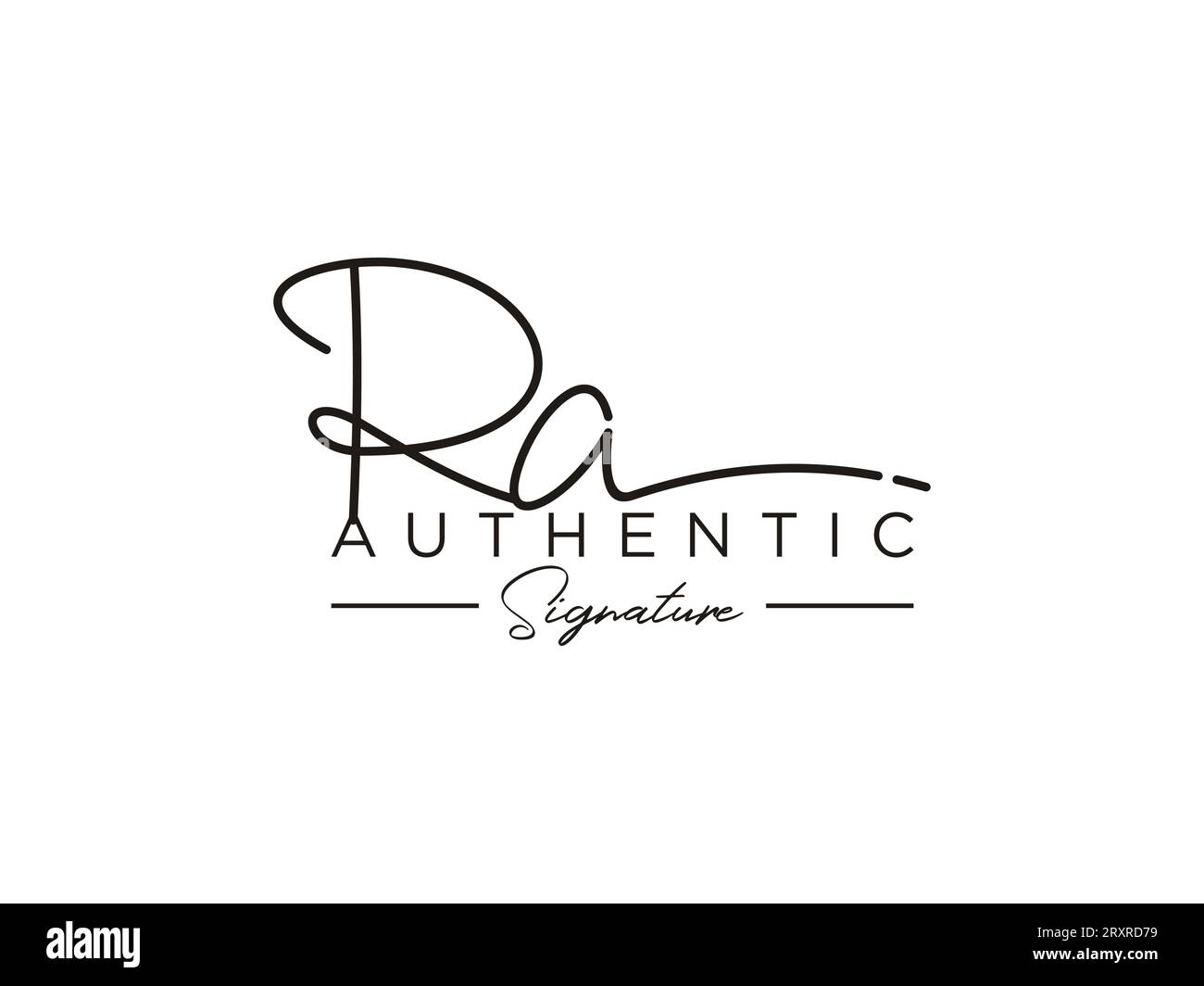 Letter ra vector vectors hi-res stock photography and images - Alamy