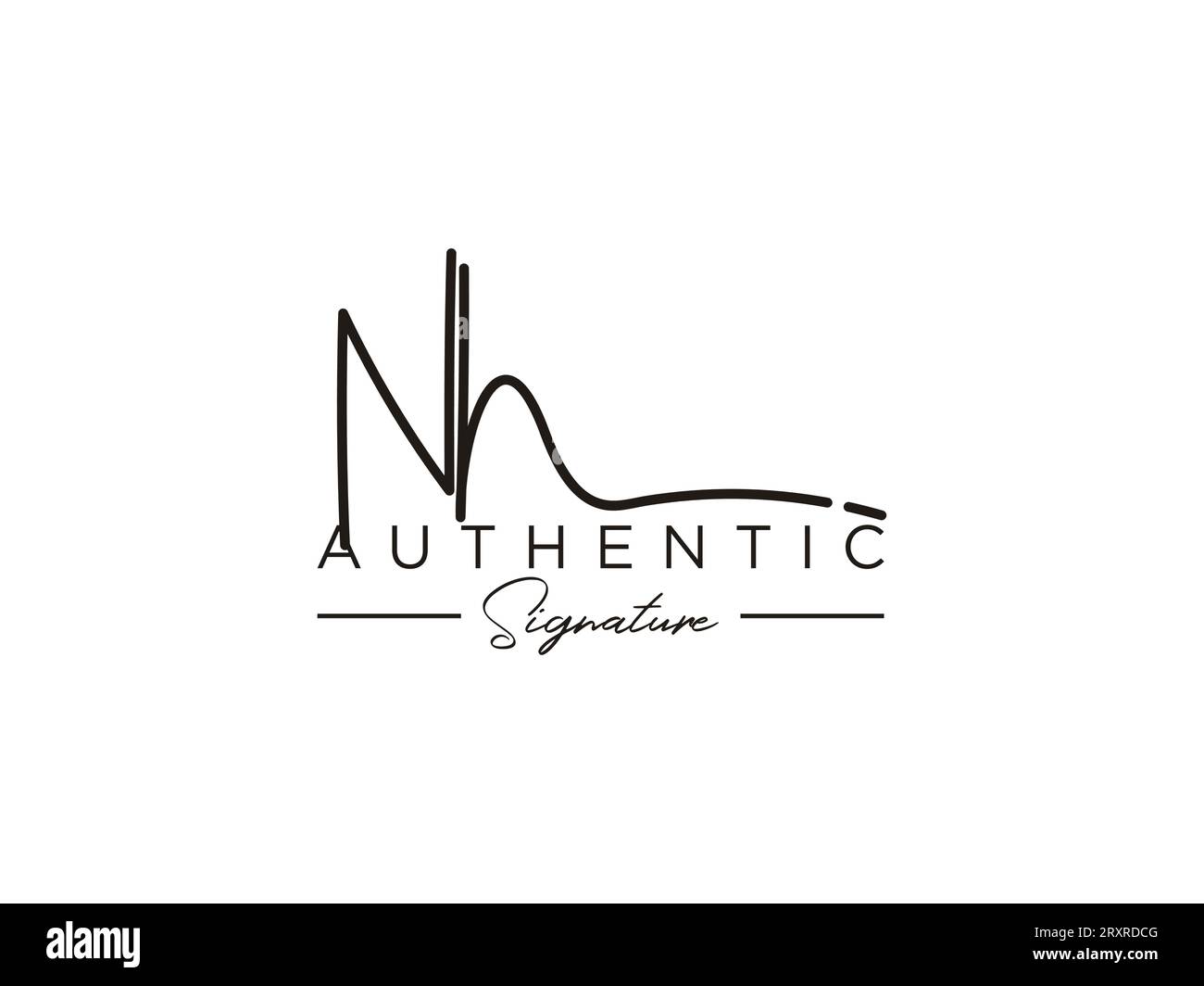 Nh signature hi-res stock photography and images - Alamy
