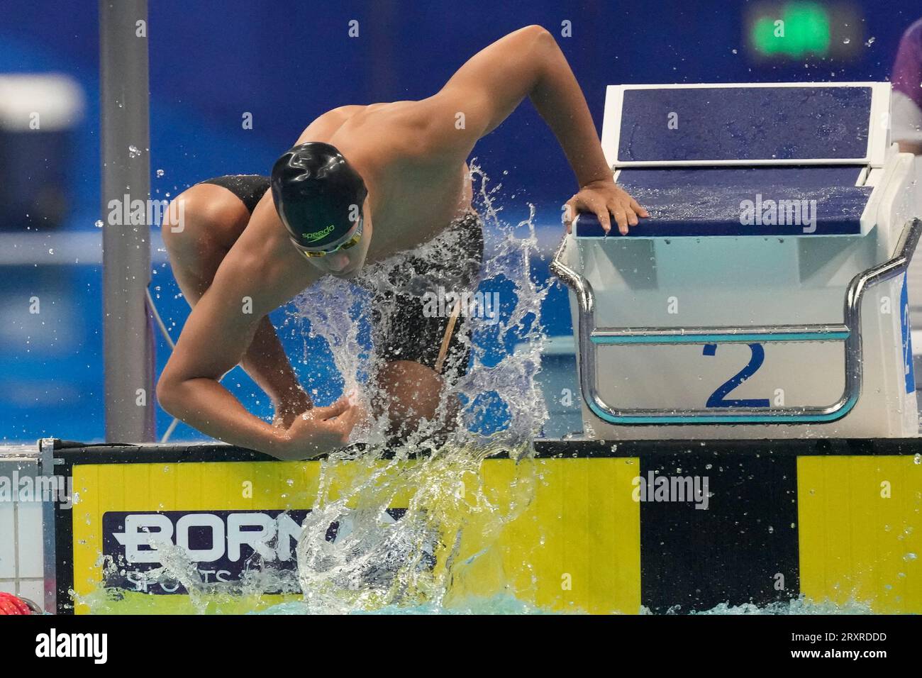 Indonesia's Joe Aditya W Kurniawan prepares to compete during the men's ...