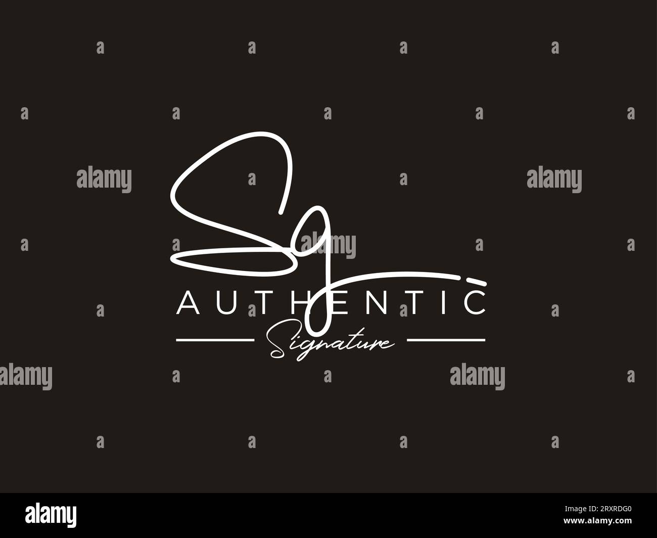 Sg logo vector vectors Stock Vector Images - Alamy